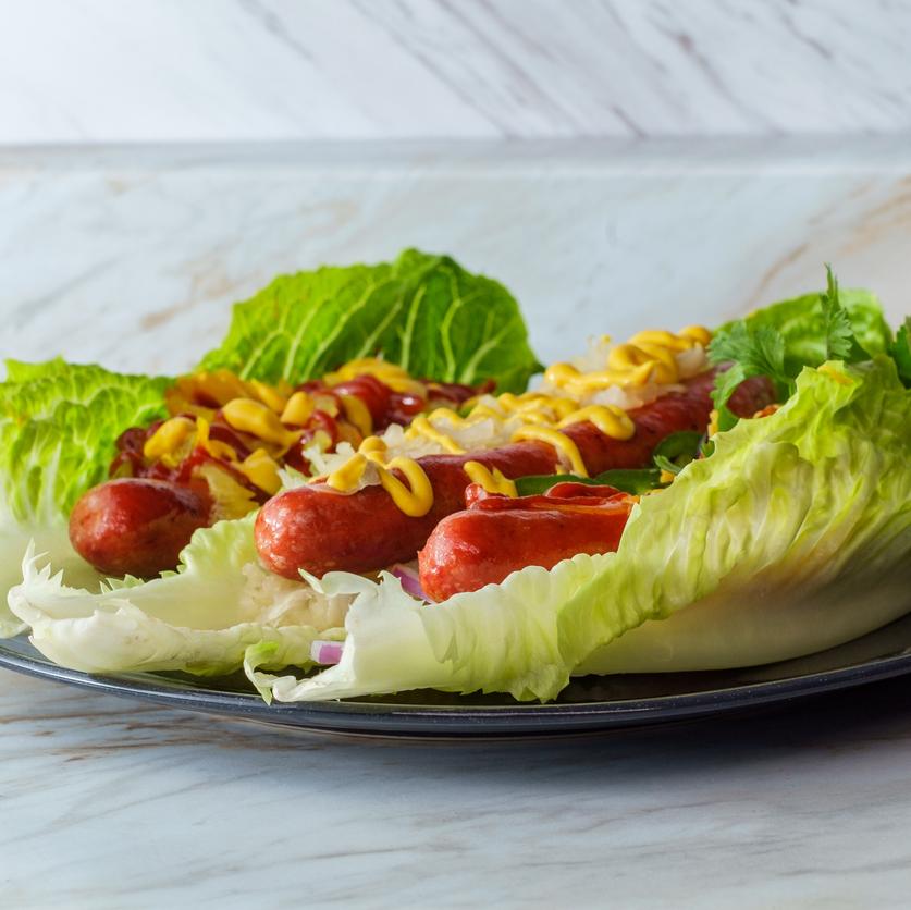 No Bun Hot Dog | Atkins Low Carb Diet